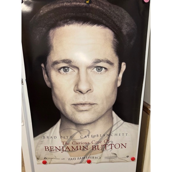 None | Art | Benjamin Button Original Double Sided Movie Poster 4x27 ...